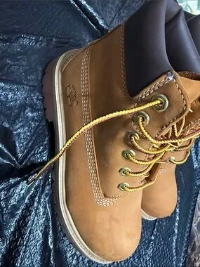 Timberland | Shoes | Timberland Kids Tan Wheat Laceup Boots | Poshmark